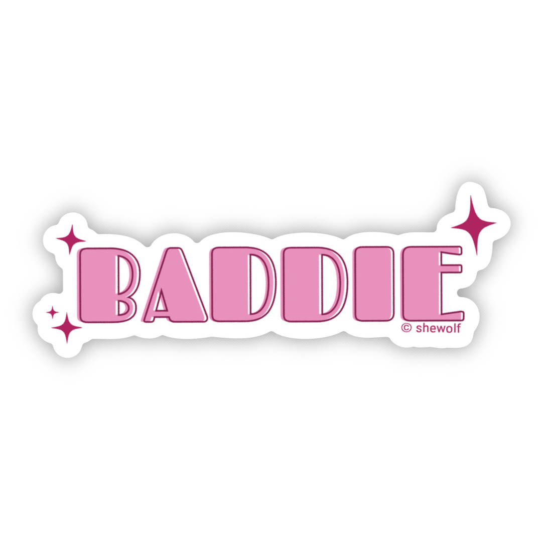 Baddie sticker – SHEWOLF