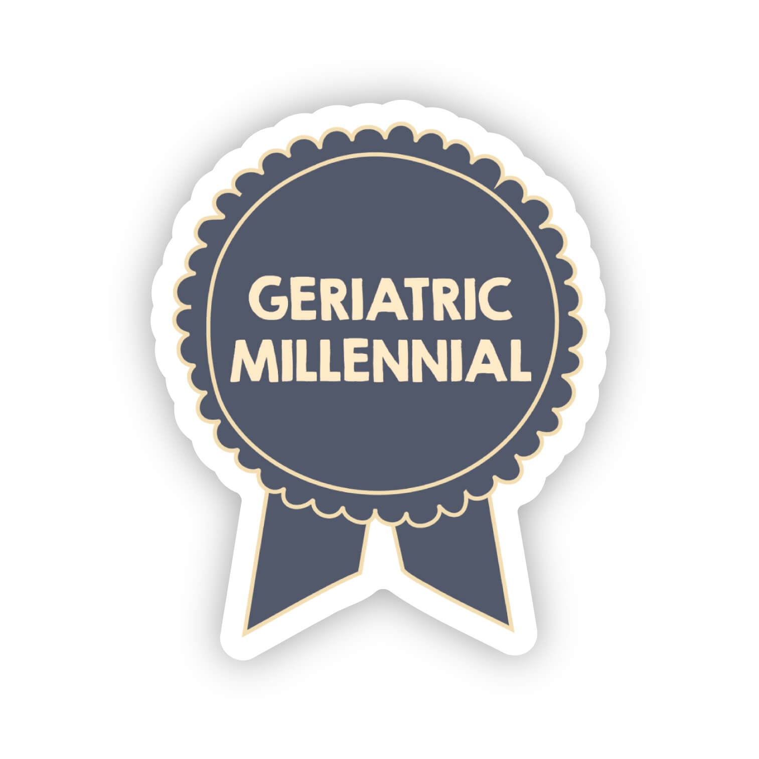 Geriatric millennial sticker – SHEWOLF